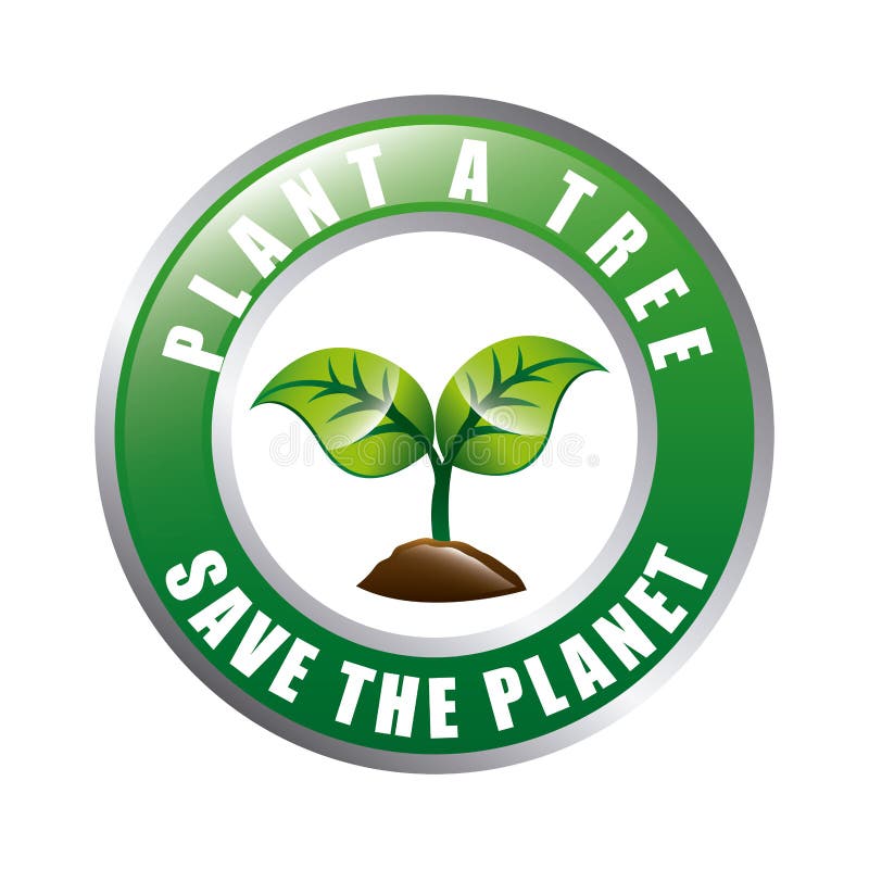 Plant a tree stock vector. Illustration of agriculture - 48289846