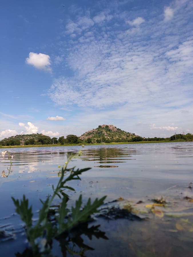 Neture sky water stock image. Image of hills, water - 162693669