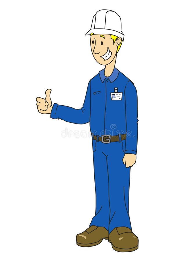 Plant Worker Graphic stock illustration. Illustration of plant - 71483