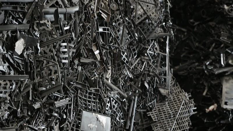 Planta Para Procesar De La Basura Y De La Basura Almacen De Video ...