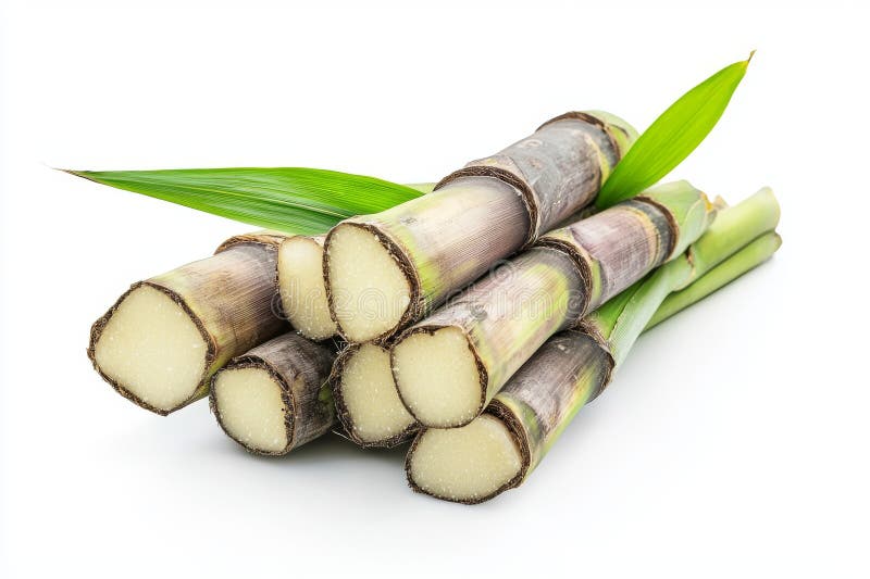 An Isolated Sugar Cane Plantation on a Transparent Background Stock ...