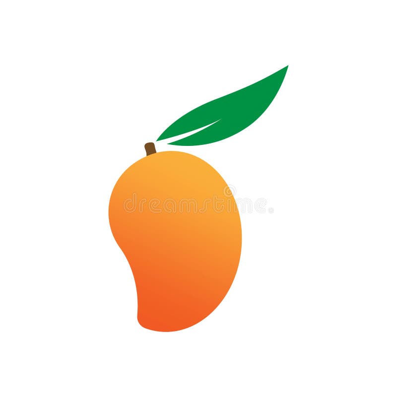 Plantilla De Icono Del Vector Del Logotipo De Mango Ilustración del ...