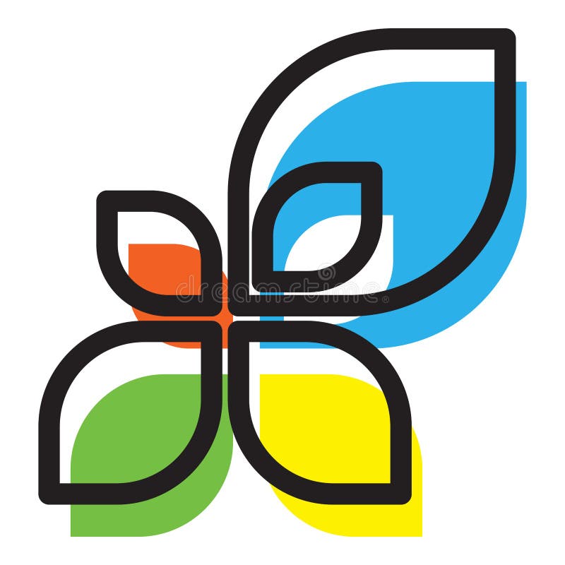 Plantilla De Logotipo Abstracto Ilustración del Vector - Ilustración de ...