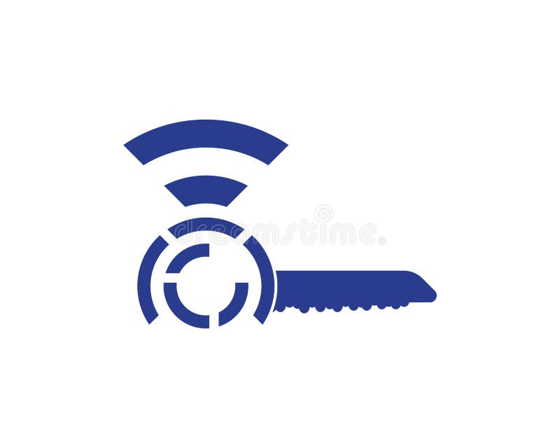 Plantilla Del Logotipo De Internet Del Conection Del Escudo Ilustración ...