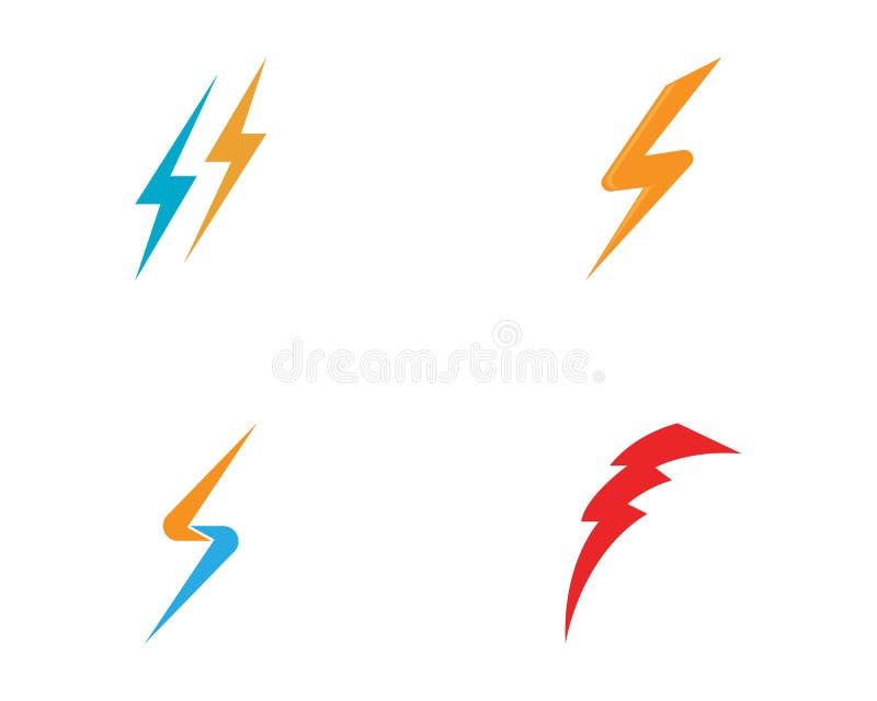 Plantilla Del Vector De Los Símbolos De Los Logotipos Del Poder ...