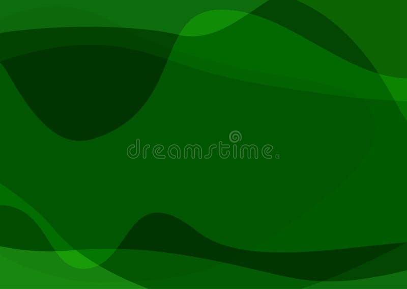 Fondo Verde Rectangular Con Las Líneas Ligeras Horizontales Ilustración ...