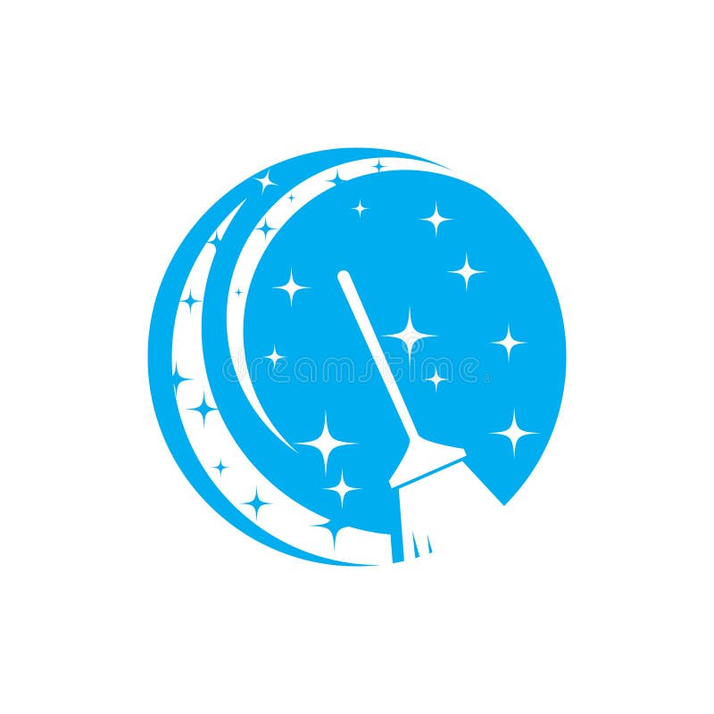 Plantilla Vectorial Del Icono Del Logotipo De Servicio Limpio ...