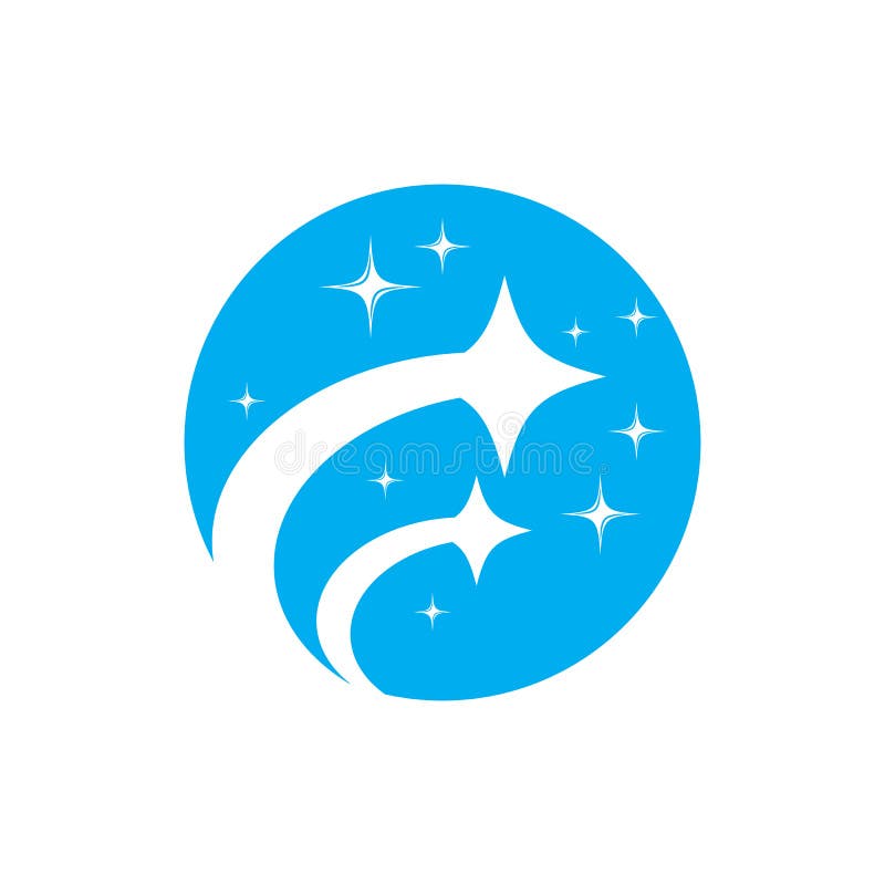 Plantilla Vectorial Del Icono Del Logotipo De Servicio Limpio ...