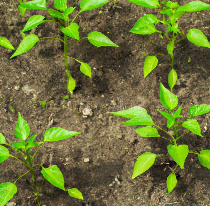 Planting Seedlings in a Greenhouse. Cultivation of Crops Stock Photo ...