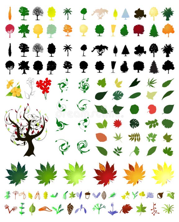 Plants stock vector. Illustration of technology, acacia - 13522896