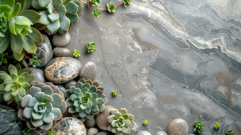 Plants on Rocks stock image. Image of nature, botanical - 328035379