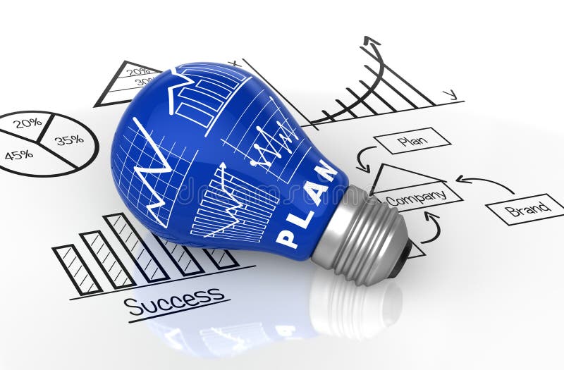 Planung stock abbildung. Illustration von darstellung - 29206528