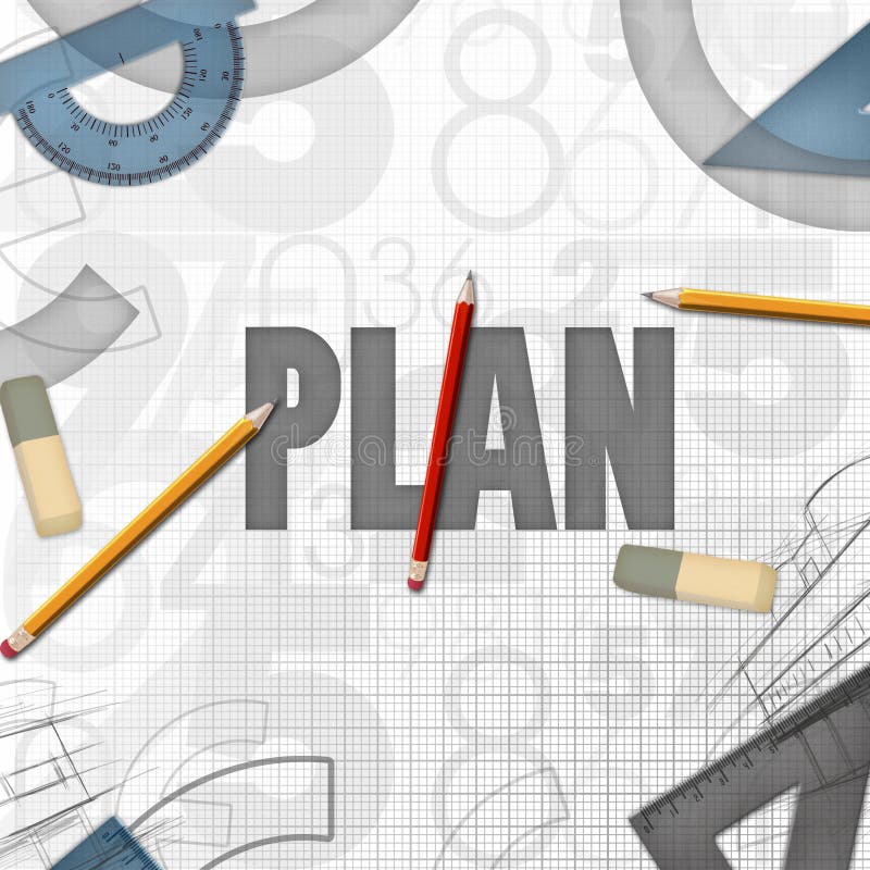 Jährliche Planung stock abbildung. Illustration von planen - 27224633