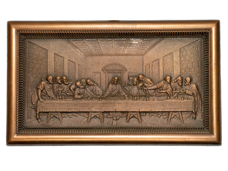 Last Supper Relief Copper Stock Photos - Free & Royalty-Free Stock ...