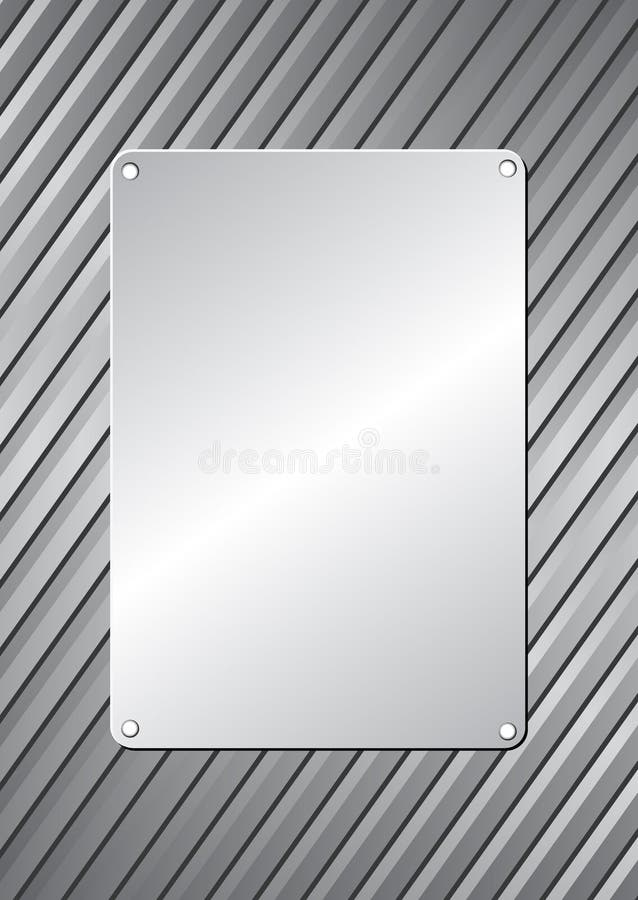 Plaque stock vector. Illustration of sheet, design, background - 144929941