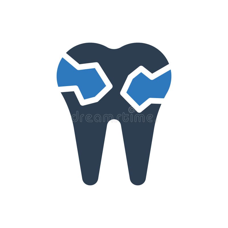 Plaque Tooth Icon - Tartar Tooth Icon Stock Vector - Illustration of ...