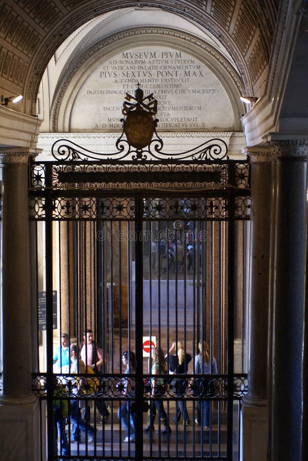 Gate of Vatican stock photo. Image of ocean, entrace - 90557704
