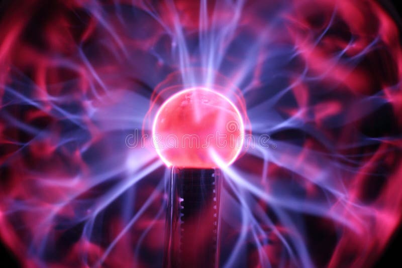 Plasma Ball stock photo. Image of power, color, energy - 10463808