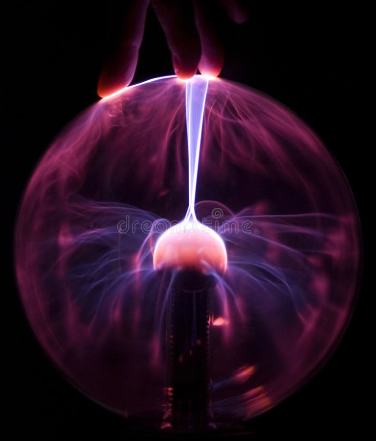 Plasma Ball stock photo. Image of electricity, charge - 3859424
