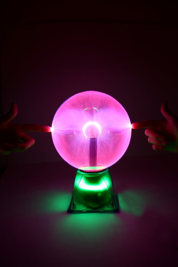 Plasma ball stock image. Image of atoms, kinetic, electric - 1324143