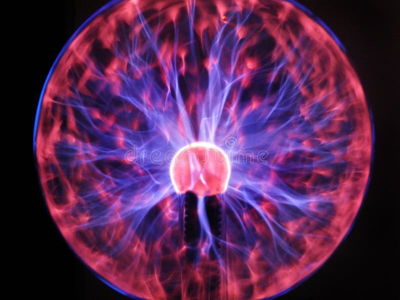 Plasma Ball of Electricity for STEM Science Projects Stock Photo ...
