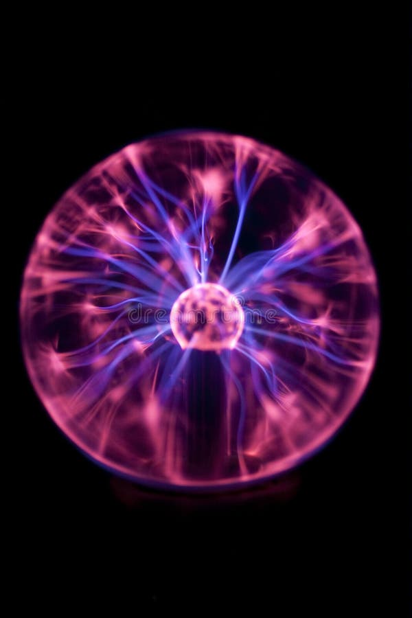 Green plasma ball stock photo. Image of electronics, lightning - 15090470