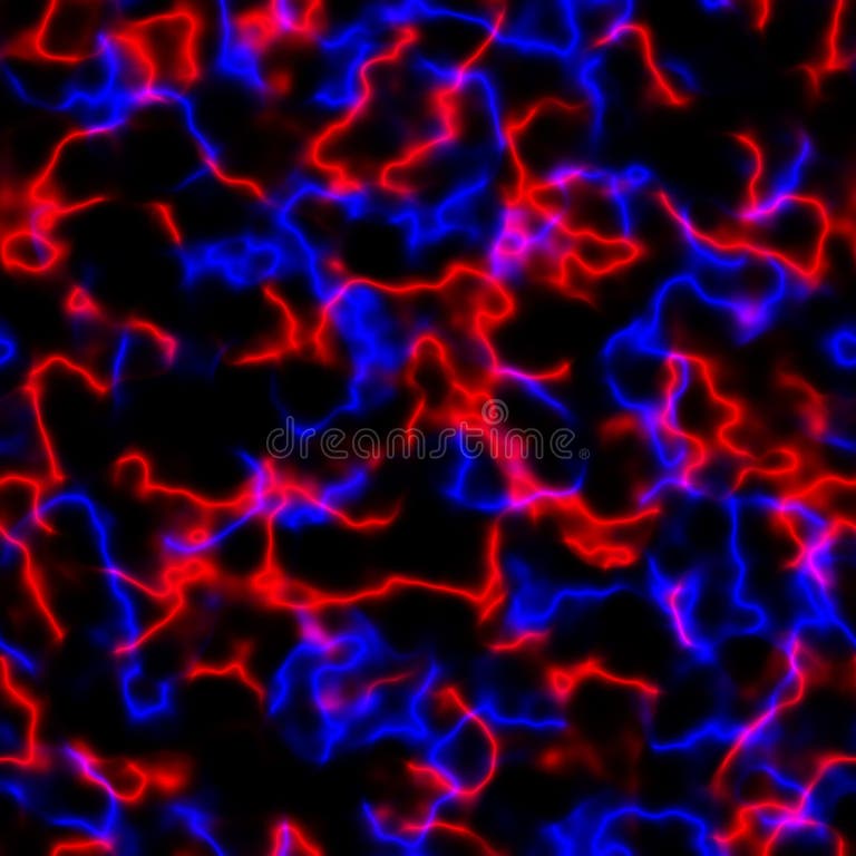 Plasma Clouds Red and Blue Blurred Arcs Seamless Tile Stock ...