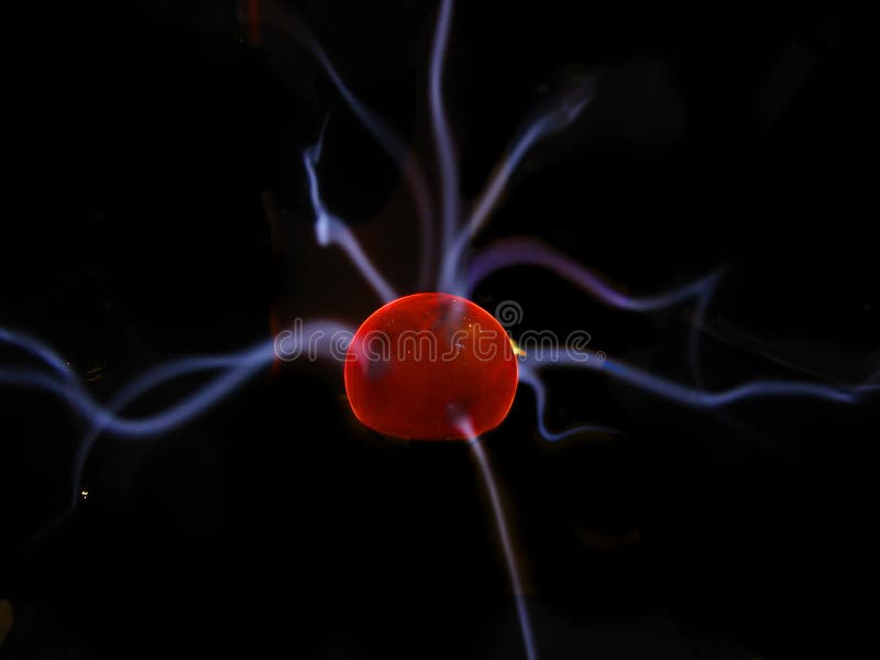 Plasma electric ball editorial image. Image of glowing - 7549465
