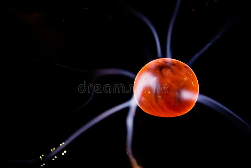Plasma and energy ball stock image. Image of heat, fisica - 6841881