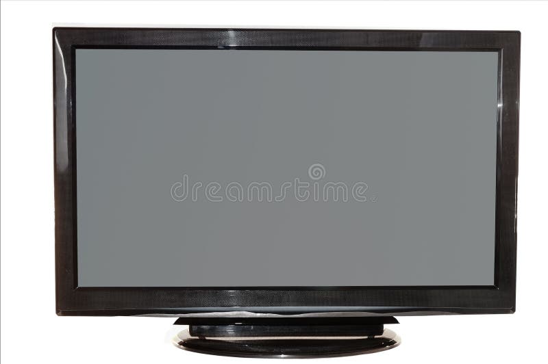 Flat Plasma Display stock photo. Image of white, video - 2645268