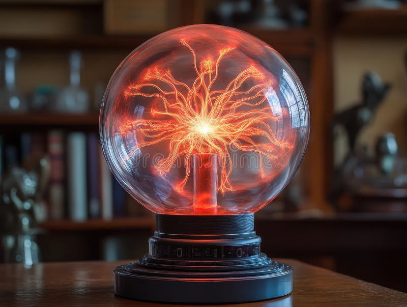 Plasma Globe, Glowing Tendrils, Electrical Discharge, Physics of Plasma ...