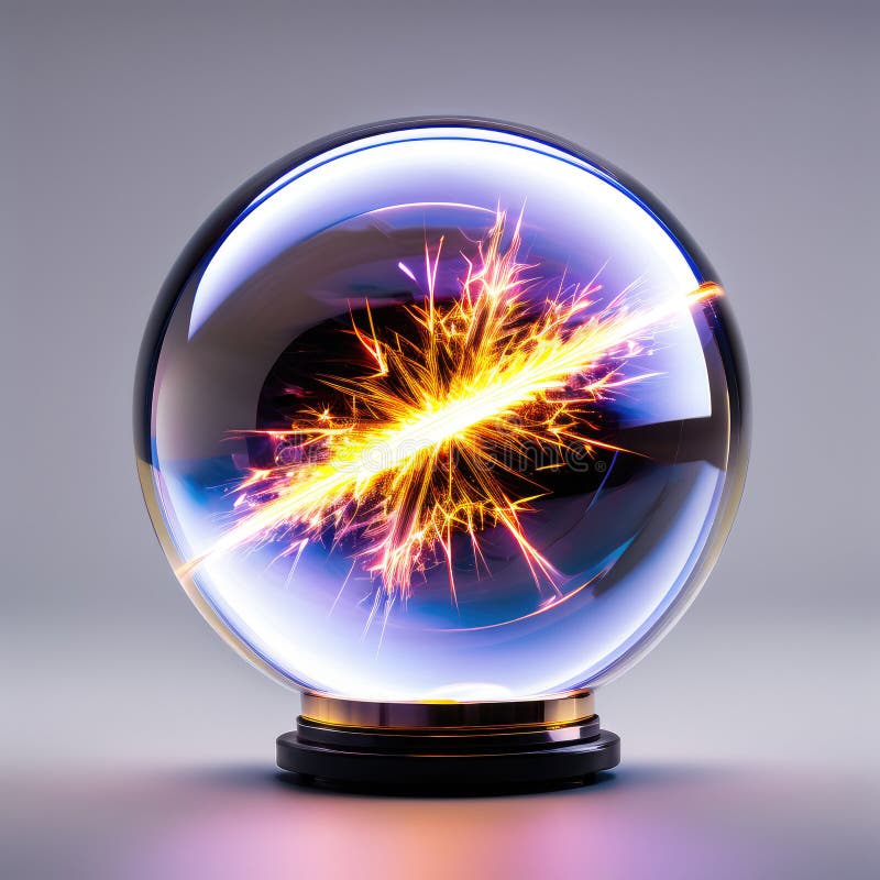 Plasma Globe Lamp. Modern Interior Decor, Science Toy for Children ...