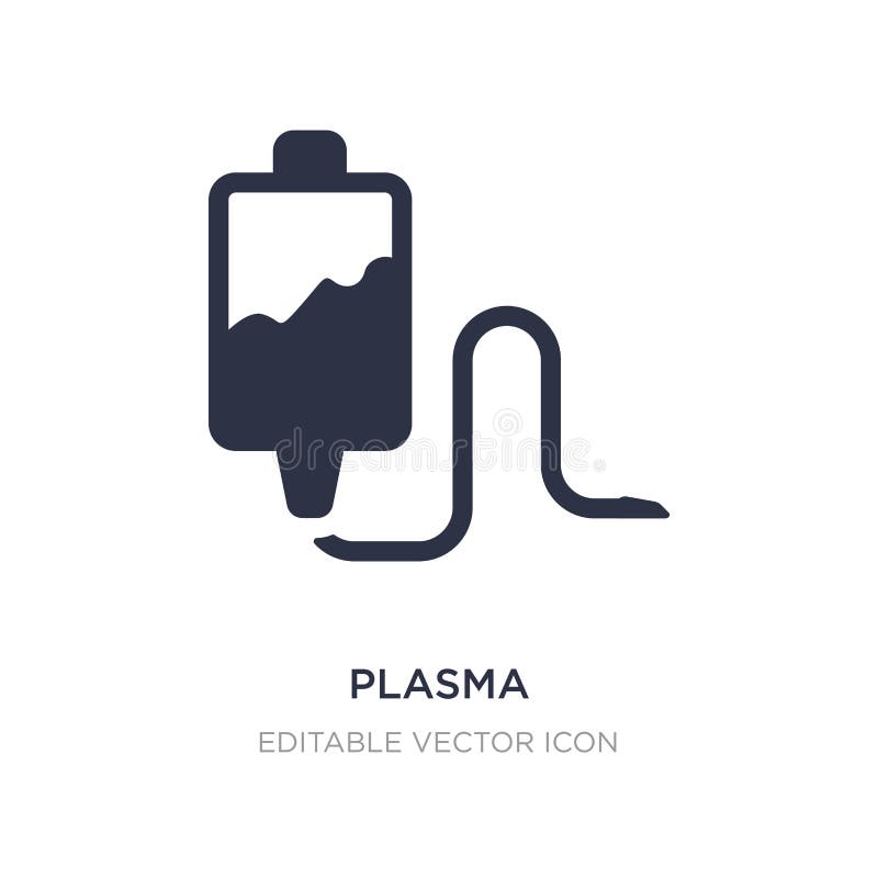 Plasma Icon Vector. Trendy Flat Plasma Icon from Medical Collection ...