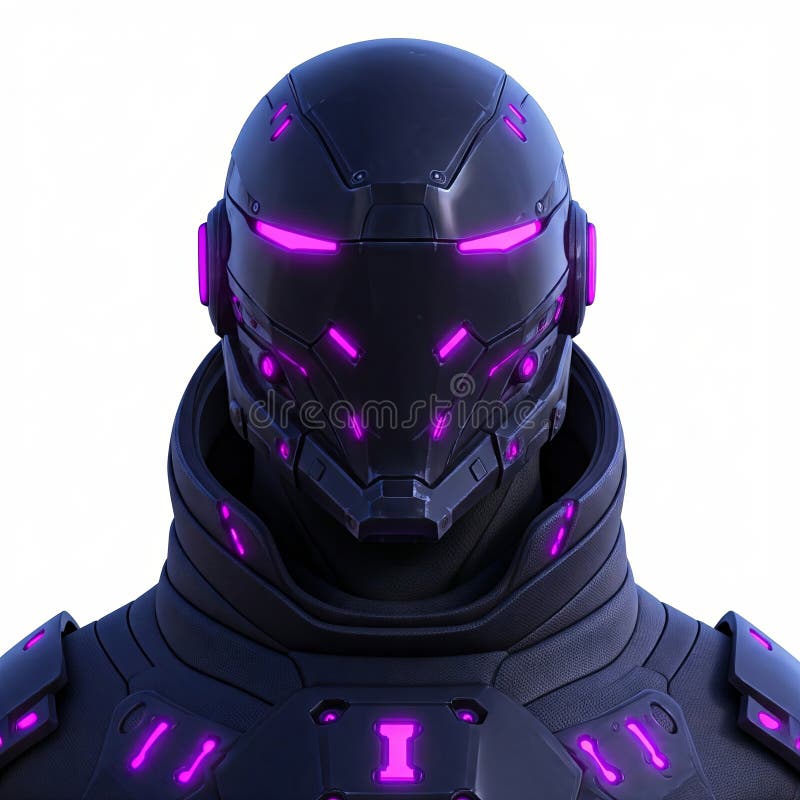 Plasma-Infused War Exosuit stock illustration. Illustration of soldier ...