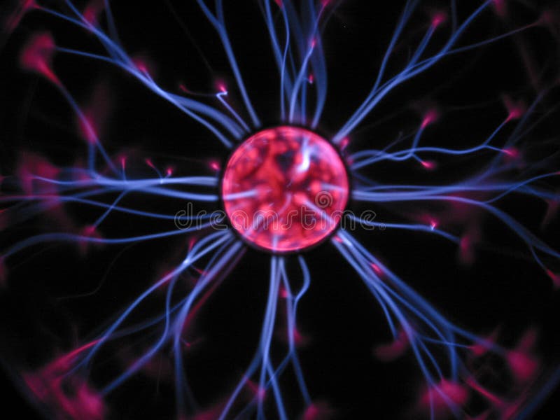 Plasma lamp 5 stock image. Image of energy, fire, light - 170119