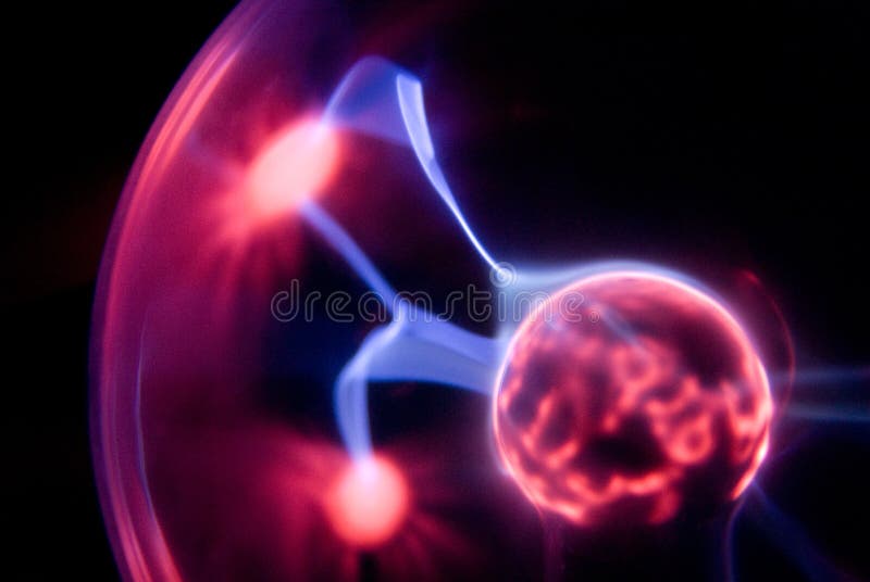 Plasma lamp stock photo. Image of tech, illuminated, lamp - 542696