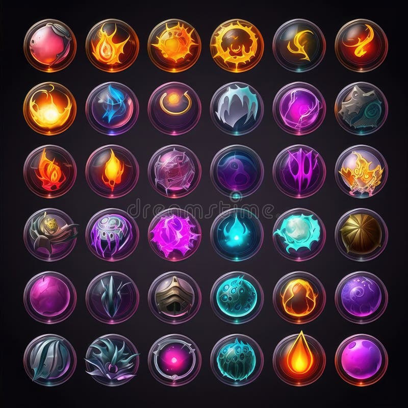 Plasma Magic Sphere Game Ai Generated Stock Illustration - Illustration ...