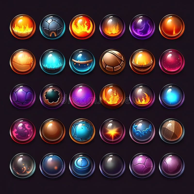 Plasma Magic Sphere Game Ai Generated Stock Illustration - Illustration ...