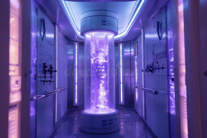 Plasma Reactor Generating Energy in Laboratory Setting Stock Photo ...