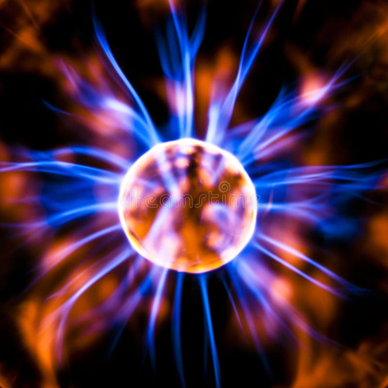 Plasma Static Electricity stock image. Image of voltage - 29018617