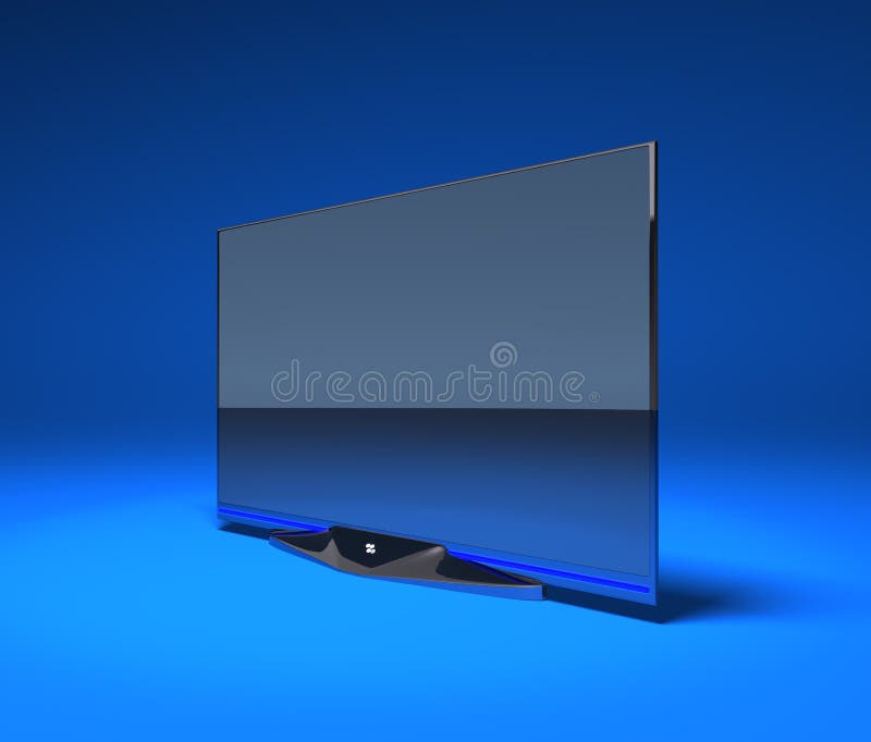 Plasma tv stock illustration. Illustration of switches - 1736637