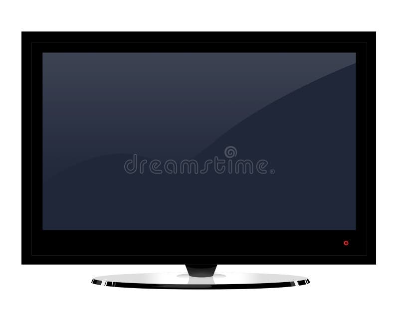 Plasma tv stock illustration. Illustration of screen, technology - 8803617