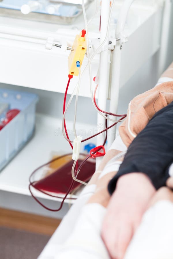 Plasmapheresis stock image. Image of blood, assistance - 19247427