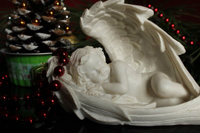 Plaster Angel stock image. Image of metaphor, plaster, faith - 7037