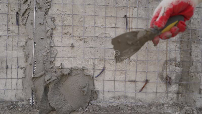 Cement Was Applied Under the Drainage Pipe Stock Video - Video of pipe ...