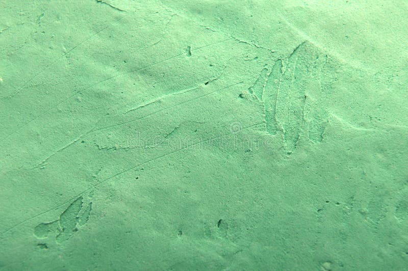 Plaster Art Background in Light Emerald Color Stock Photo - Image of ...