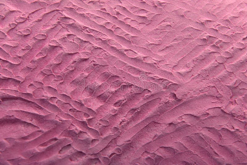 Plaster Art Background in Pink Color Stock Image - Image of leaf ...
