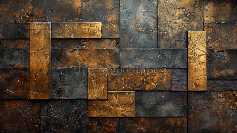 Plaster with a Bronze Tint. Aged Bronze Texture of Decorative Plaster ...