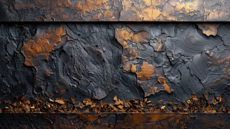 Plaster with a Bronze Tint. Aged Bronze Texture of Decorative Plaster ...