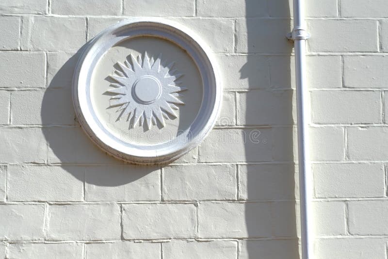 Plaster circle stock photo. Image of sunburst, circular - 113314022